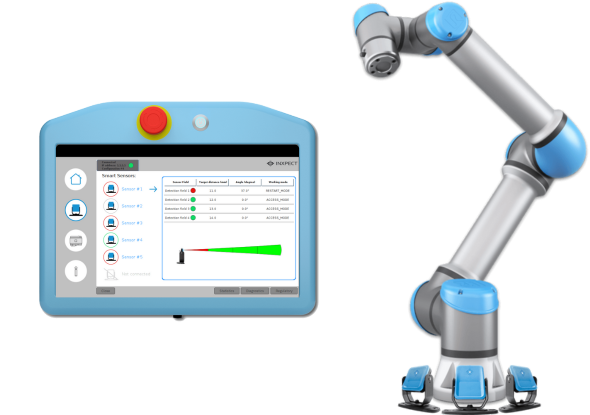 Universal robotics plugin for Inxpect radar security | fortop EN